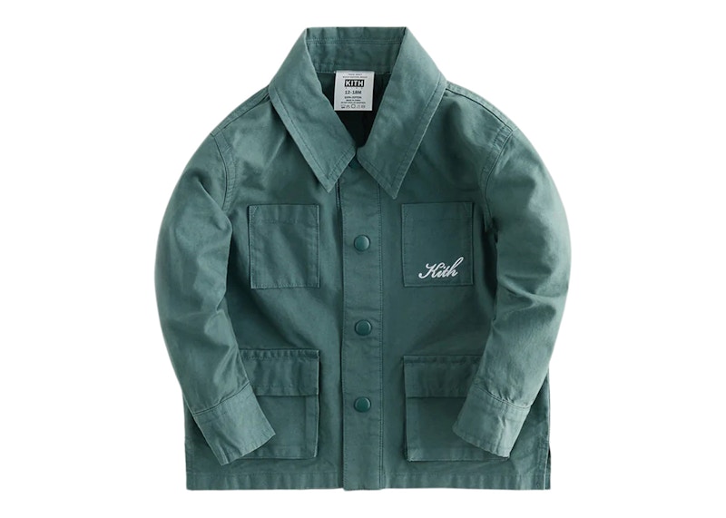 Kith Kids Baby Classic Ginza Jacket Jungle Green - FW22 - KR