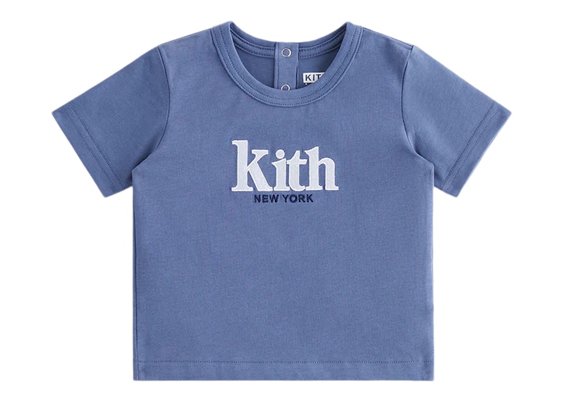 Kith Kids Baby Classic Mott Tee Bering Sea - FW22 - FR