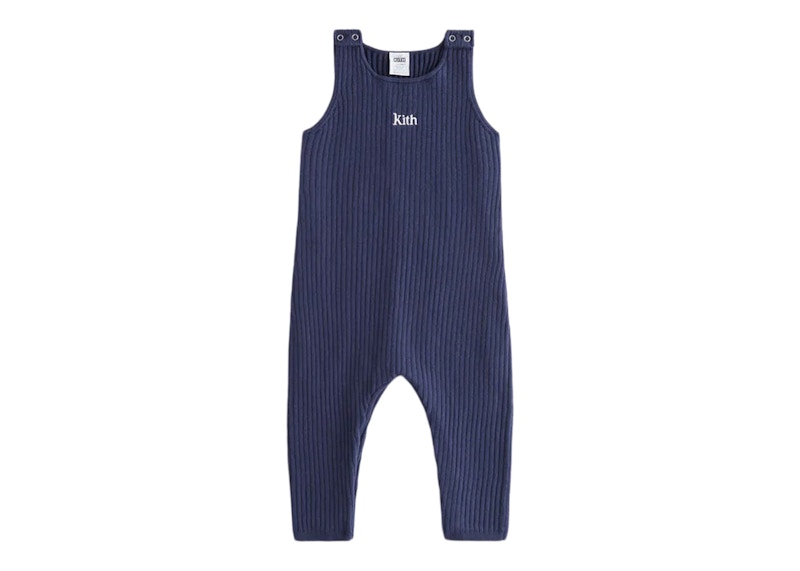 Kith Kids Baby Knit Rib Coverall Genesis 0-12 mois - FW22 - FR