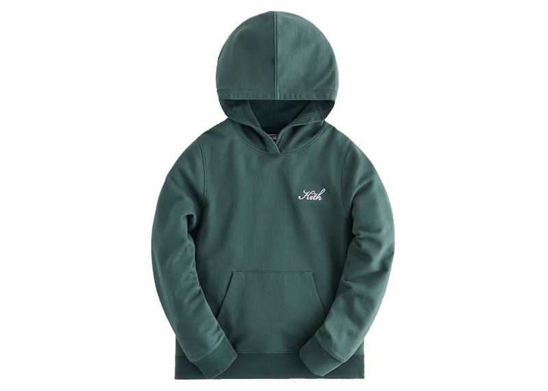 Kith Kids Classic Williams Hoodie Jungle Green - FW22 Für Kinder - DE