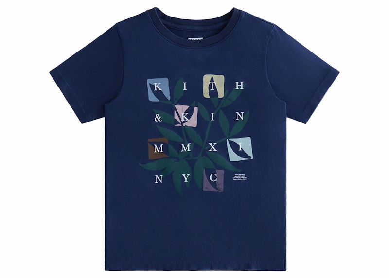 Kith Kids MMXI Vintage Tee Peacoat - FW23 - US