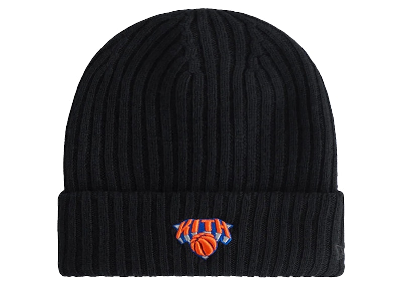 Kith Kids New Era New York Knicks Beanie Black Kids' - FW22 - US