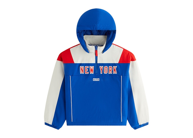 Kith Kids x New York Rangers Quarter Zip Anorak Cyclone - SS25 - US
