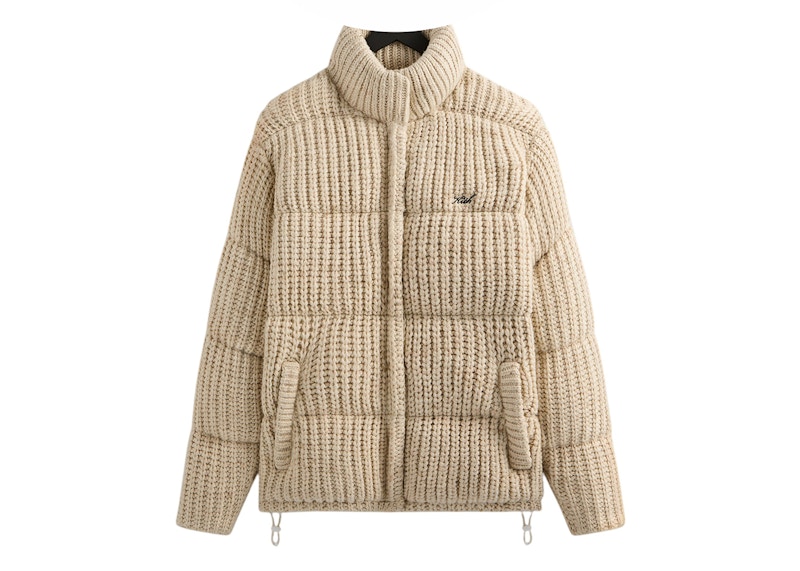 Kith Killington Knit Puffer Jacket Muslin Men's - FW24 - US