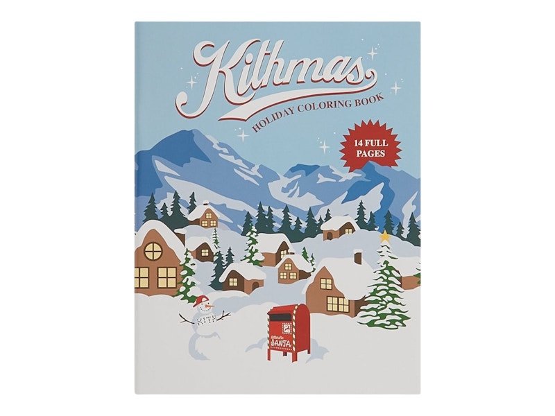 Kith Kithmas Coloring Book Multicolor - US