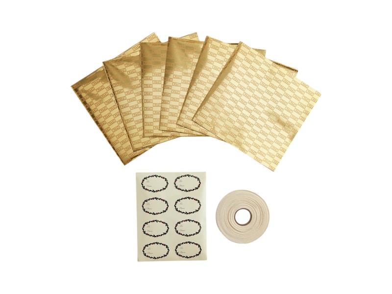 Kith Kithmas Gift Wrapping Set Bright Gold - FW24 - US