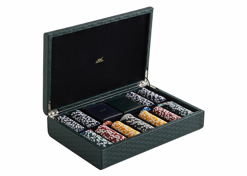 Kith Kithmas Monogram Saffiano Leather Poker Set Stadium - FW23 - US