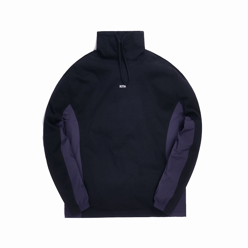 Kith L/S Pullover Heavy Jersey Black Men's - SS20 - US