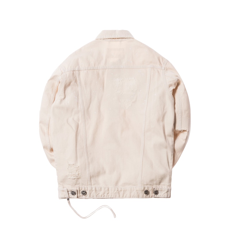 Kith Laight Denim Jacket Ivory Men's - SS18 - US