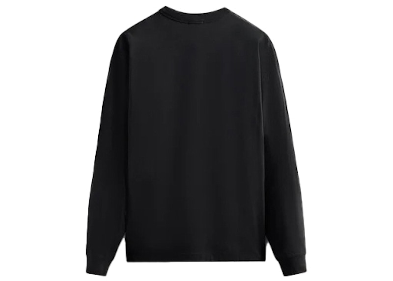 Kith Long Sleeve Leonard Tee Black Men's - SS23 - US