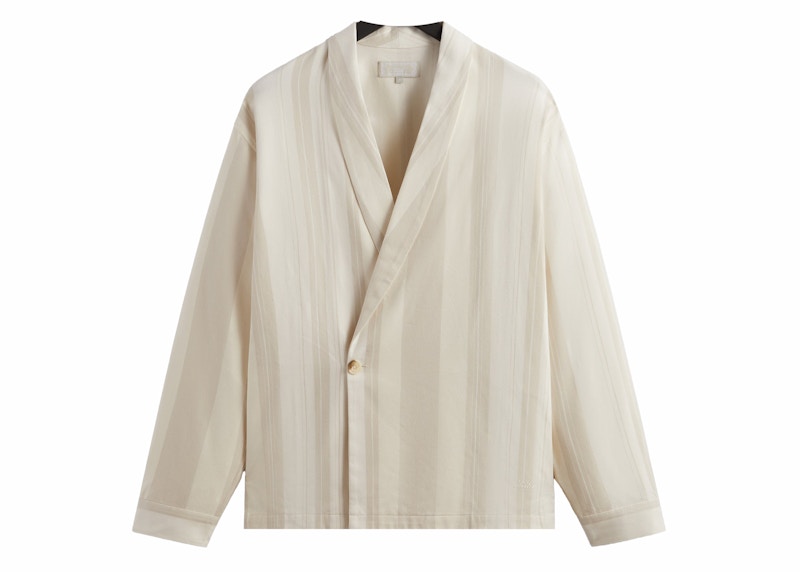 Kith Long Sleeve Thompson Crossover Shirt Hallow Men's - SS24 - US