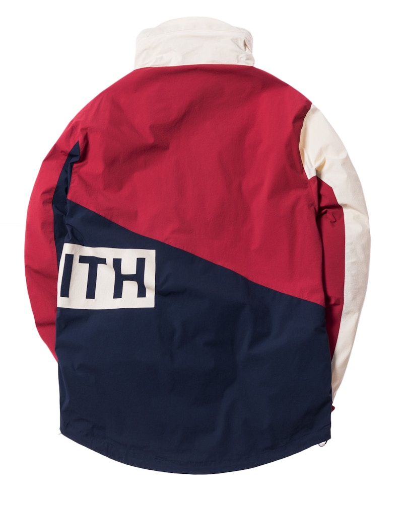 Kith Madison Jacket Navy/Red/Off White Men's - SS18 - US