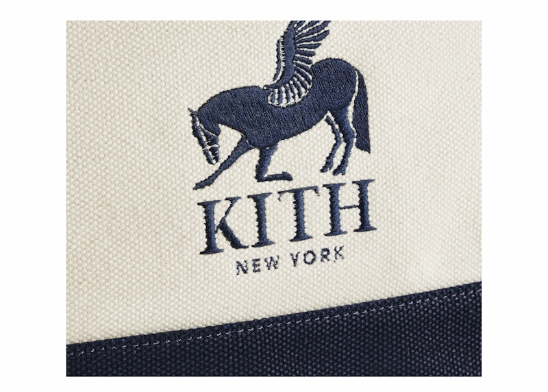 Kith Monogram Canvas Tote Nocturnal Men's - SS24 - US