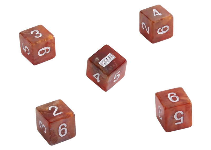 Kith Monogram Dice Set Black - SS23 - US