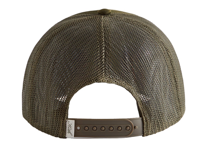 Kith NY To The World Nolan Poly Foam Trucker Hat Cypress Men's - SS24 - US