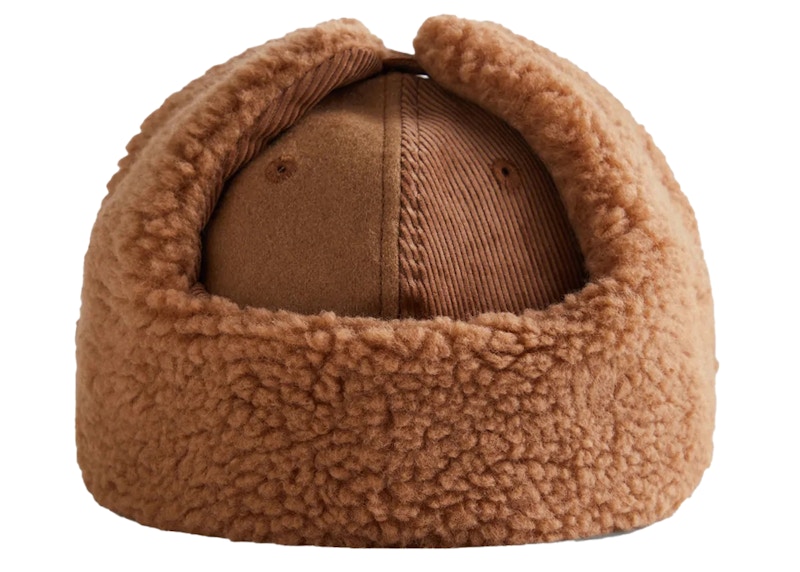 Kith New Era Serif Ear Flap Fitted Cap Chestnut Men's - US