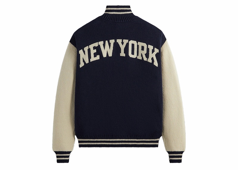 Kith New York Knicks Full Zip Sweater Nocturnal Men's - FW23 - US