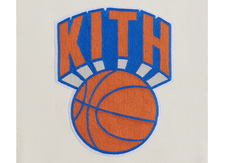 Kith New York Knicks Retro NY Nelson Crewneck Sandrift Men's - FW23 - US