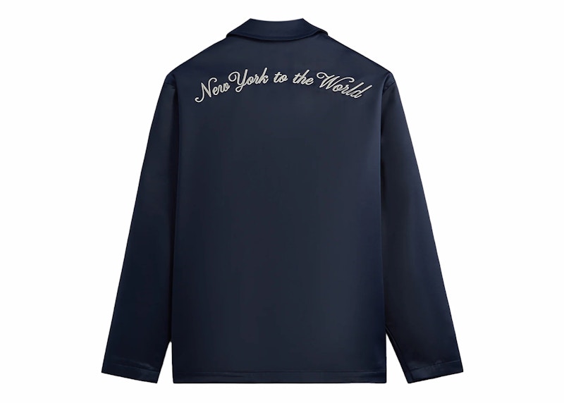 Kith New York Knicks Snap Front Coaches Jacket Nocturnal Men's - FW23 - US