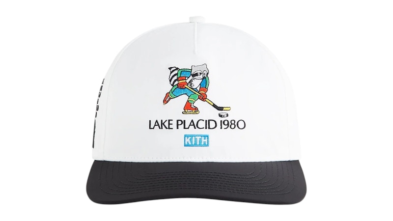 Kith Olympics Heritage Lake Placid Nylon Bay Low Pinch Crown Snapback ...