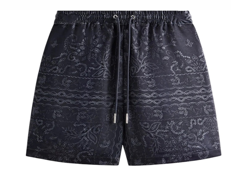 Kith Panelled Bandana Active Short Black Men's - SS25 - US
