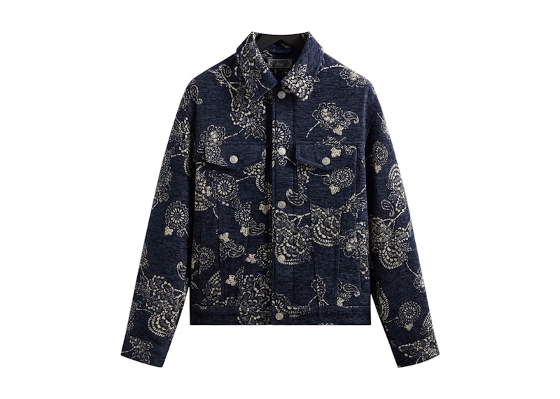 Kith Puffed Jase Tapestry Jacket Nocturnal Men's - FW25 - US