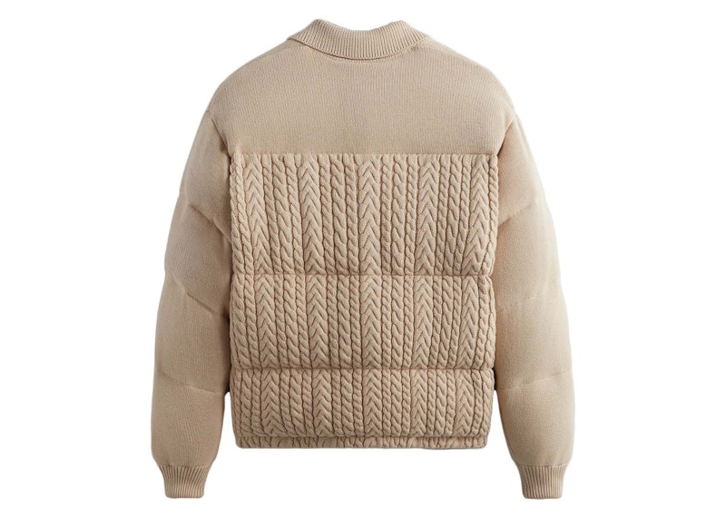 Kith Puffed Stiles Knit Trucker Jacket Canvas Men's - FW23 - US