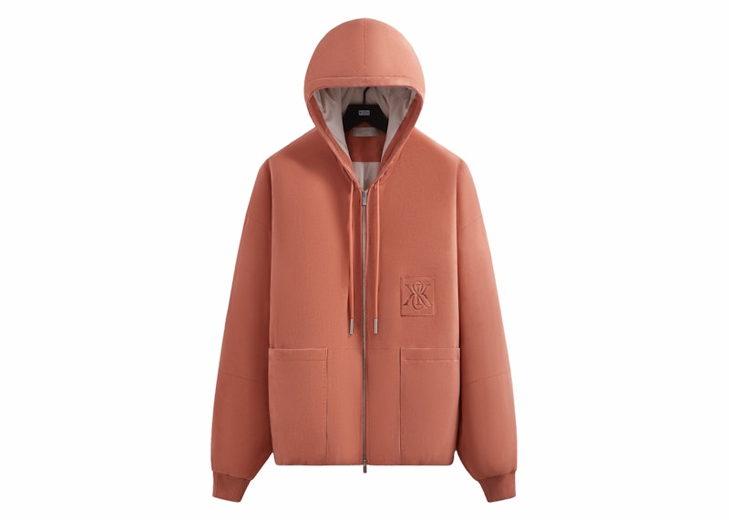 Kith Puffed Suede Jaysen Hoodie Coho Men's - SS24 - US