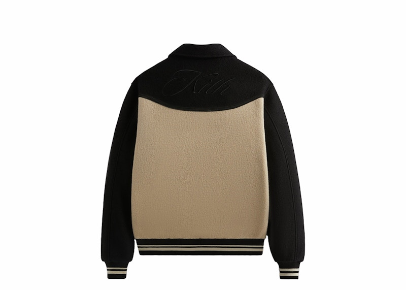 Kith Ribbon Embroidery Carlton Jacket Rye Men's - FW24 - US