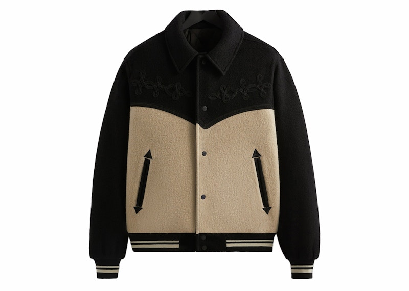 Kith Ribbon Embroidery Carlton Jacket Rye Men's - FW24 - US