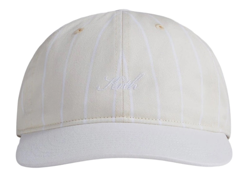 Kith Script Pinstripe Cap Muslin - SS22 Men's - US