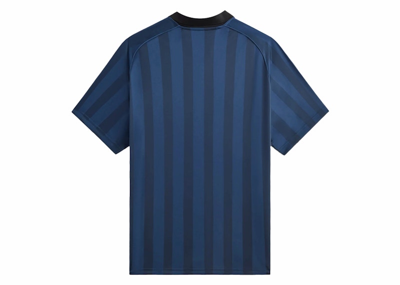 Kith Shadow Stripe Marcel Soccer Jersey Gulf Men's - SS24 - GB