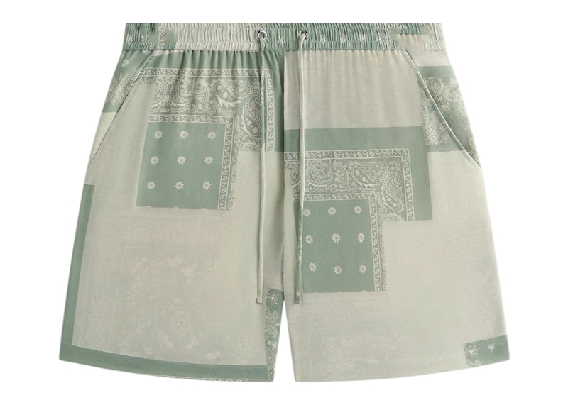 Kith Silk Lyocell Bandana Cedar Short Realm Men's - SS25 - US