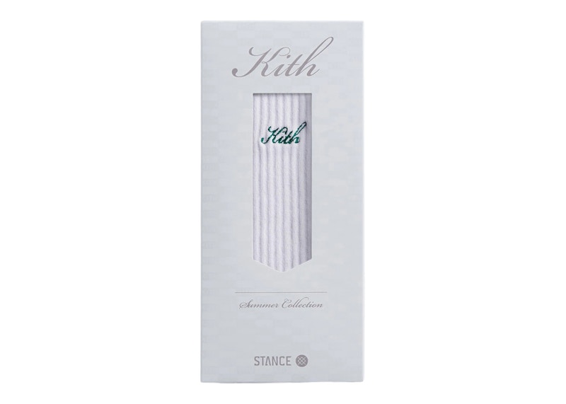 Kith Stance Socks White Men's - SS22 - US