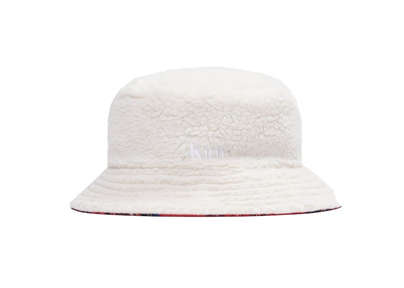 Kith Sutton Bucket Hat Red/Multi Men's - FW20 - US