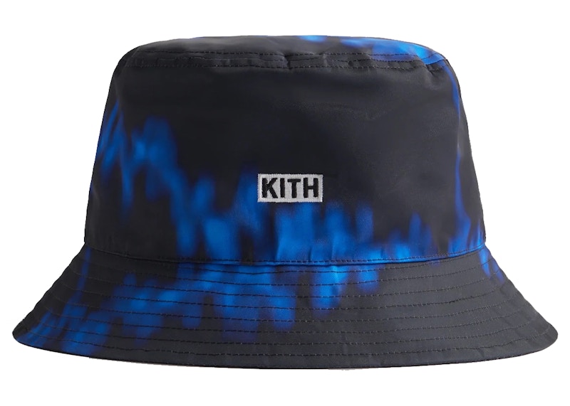 Kith The Wire Phone Tap Reversible Bucket Hat Black Men's - SS22 - US