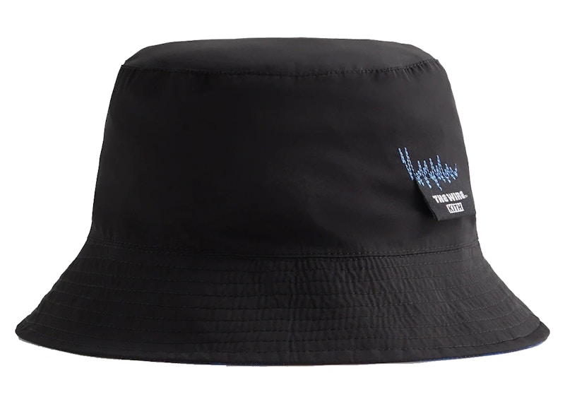 Kith The Wire Phone Tap Reversible Bucket Hat Black Men's - SS22 - US