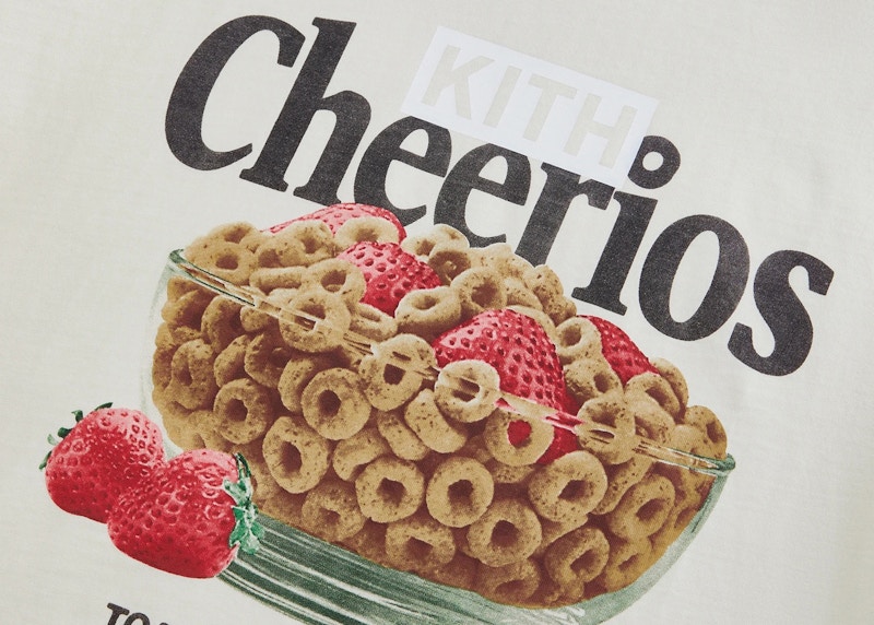 Kith Treats Cheerios Vintage Tee Sandrift Men's - SS22 - US