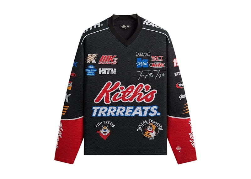 Kith Treats Kellogg’s Frosted Flakes Cereal Tony the Tiger Agu Jersey ...
