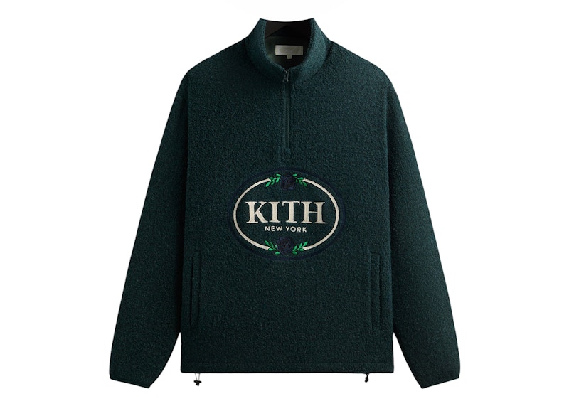 Kith Tweed Eric Quarter Zip Pullover Men's - FW24 - US