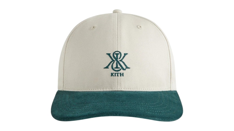 Kith Two-Tone Suede Brim Aaron Classic Cap Sandrift Men's - FW25 - US