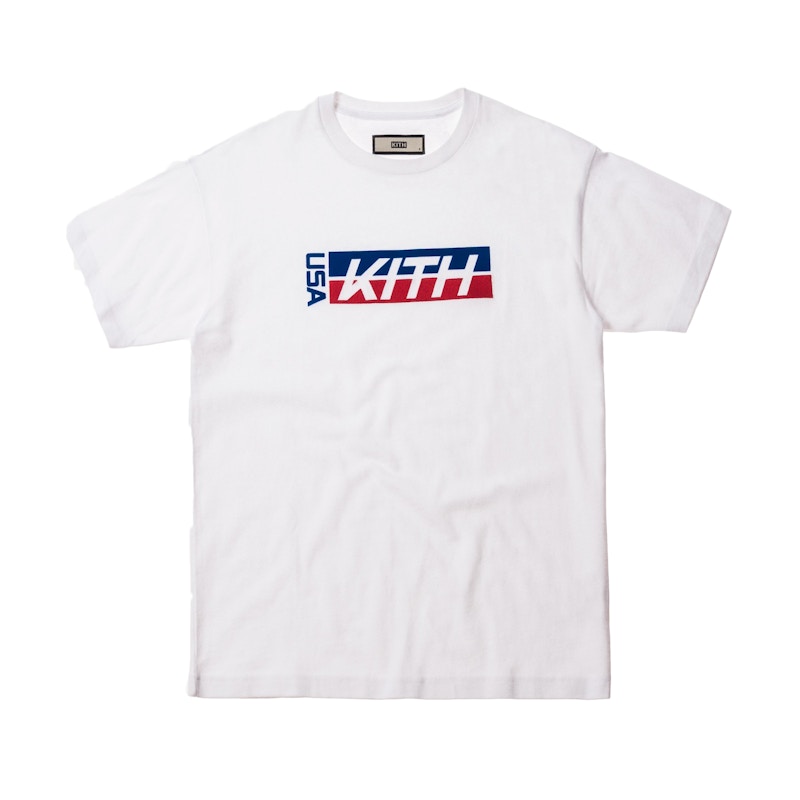 Kith USA Factory Team Tee White Men's - SS18 - US