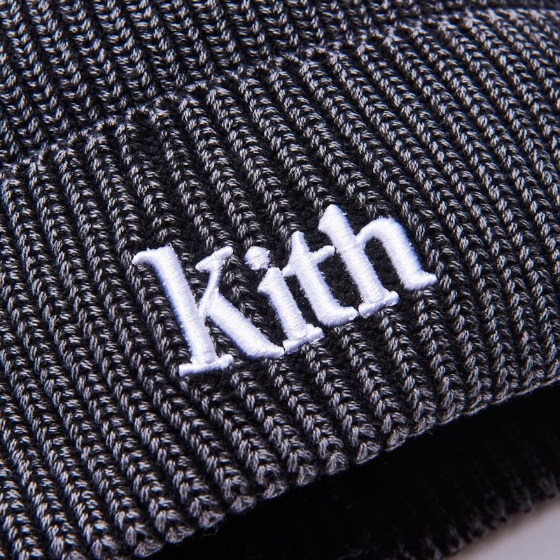 Kith Washed Beanie Black - FW19 - US