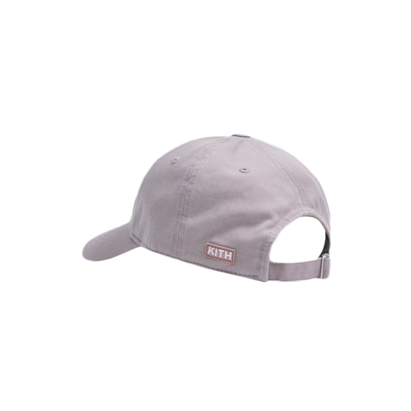 Kith Washed Twill Classic Logo Cap Mauve - SS21
