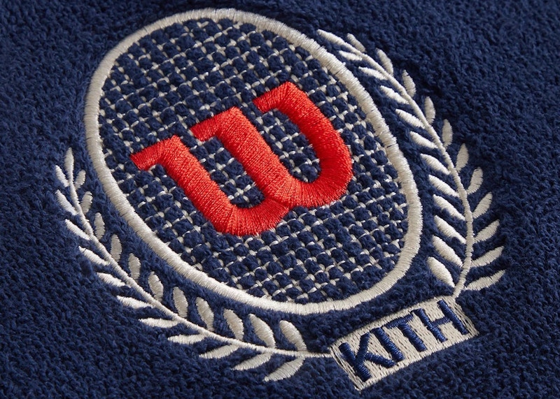 Kith Wilson Crest Sweat Towel Nocturnal - SS23 - US