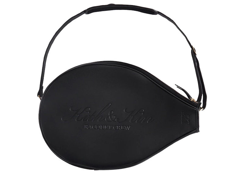 Kith Wilson Retro Leather Racket Cover Black - SS23 - US