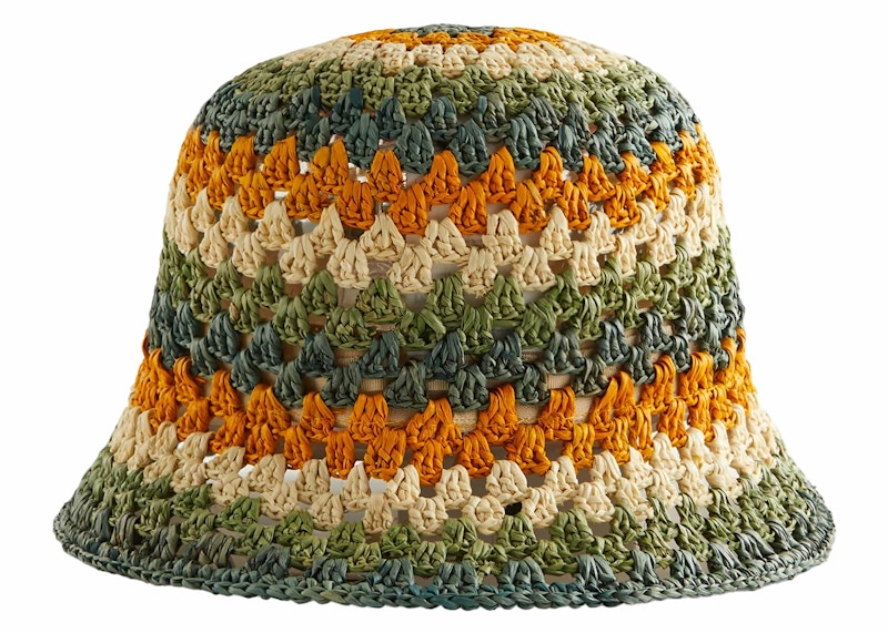 Kith Women Raffia Multi Stitch Bucket Hat Madeira - SS24 - US