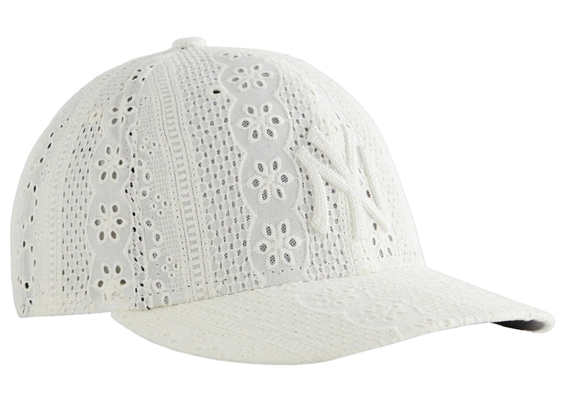 Kith Yankees Cotton Eyelet Low Profile 59Fifty Cap Sandrift - SS23 - US