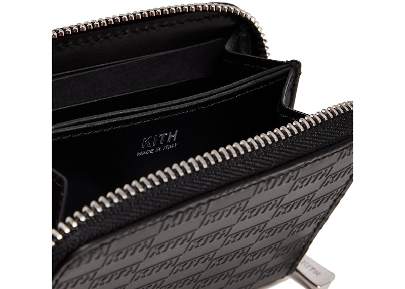 Kith Zip Around Wallet Black - FW21 - US