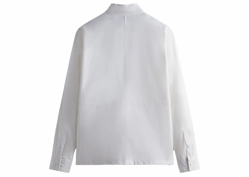 Kith Zip Front Lawton Jacket White Men's - SS23 - US